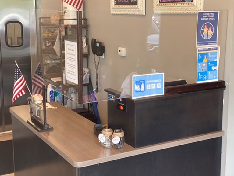 Counter Partition - Waco Manufacturing